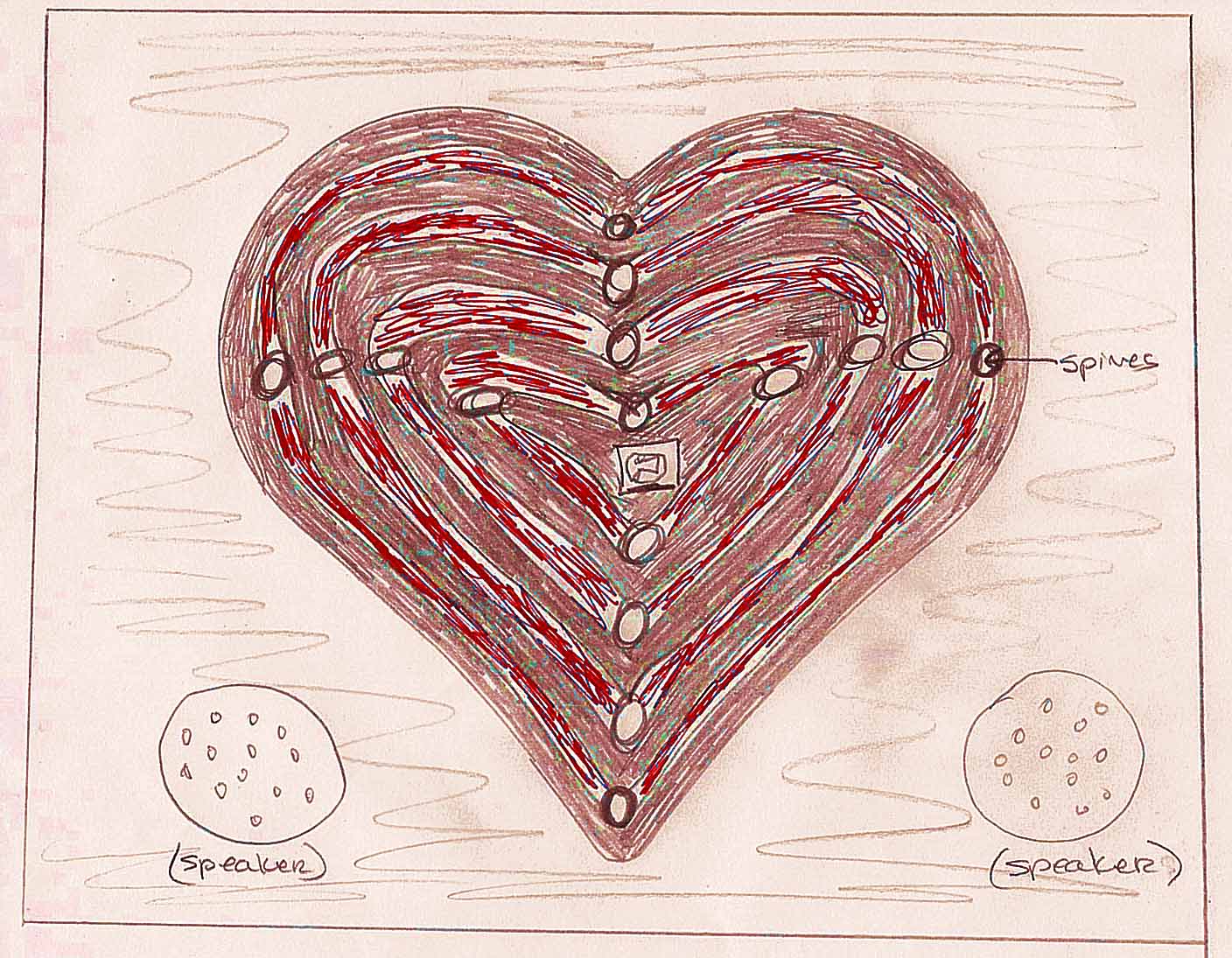 HEART THROB: Front View